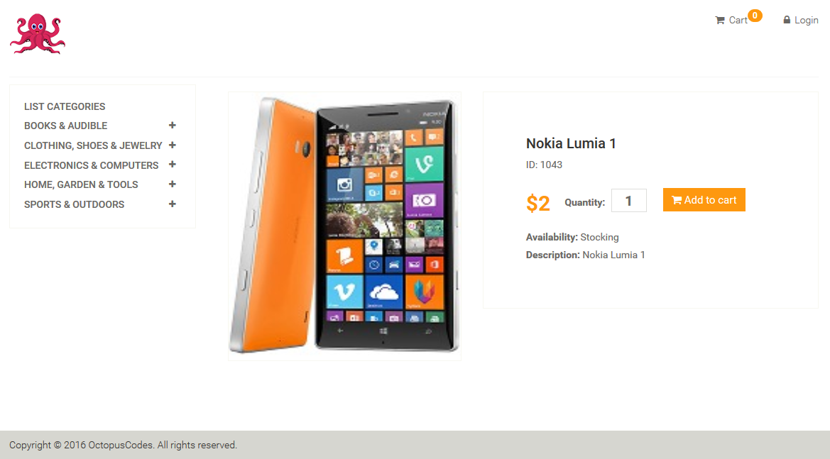 Octopuscodes Shopping Cart With Paypal Payment By Octopuscodes Codecanyon